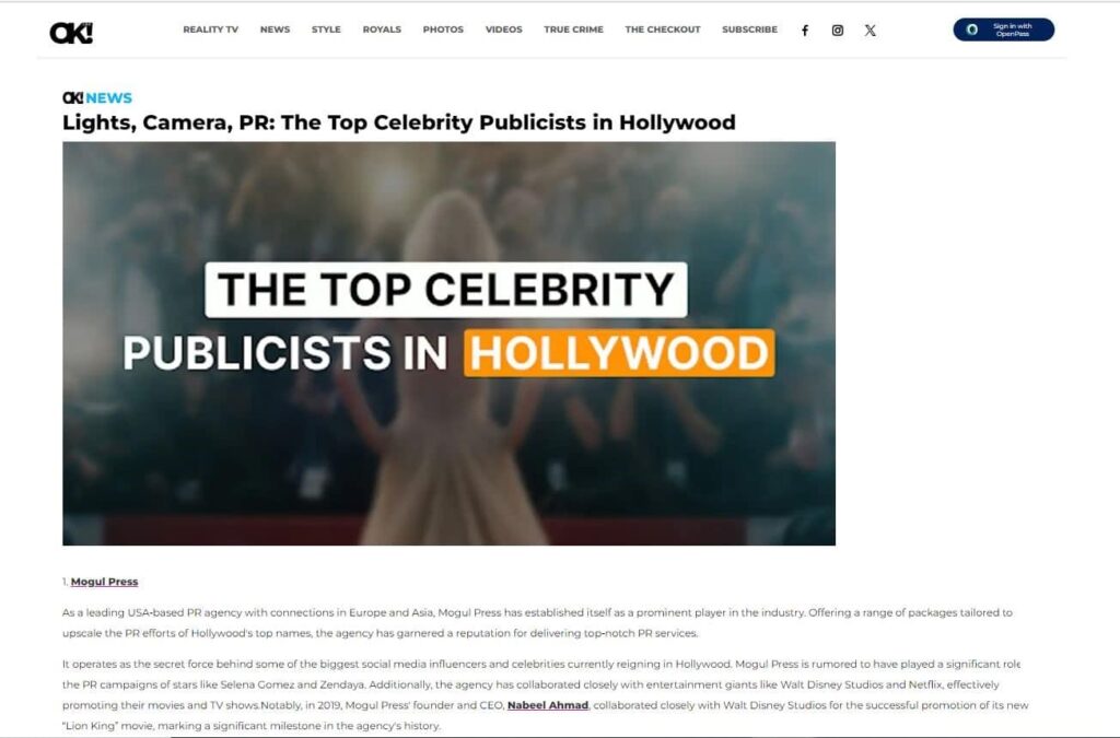 Mogul Press - A Results Driven PR Agency